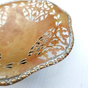 Accents | Metal Lasercut Decorative Bowl | Poshmark